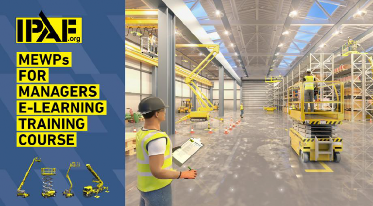 IPAF MEWP's for Managers e-Learning - J J Training Services